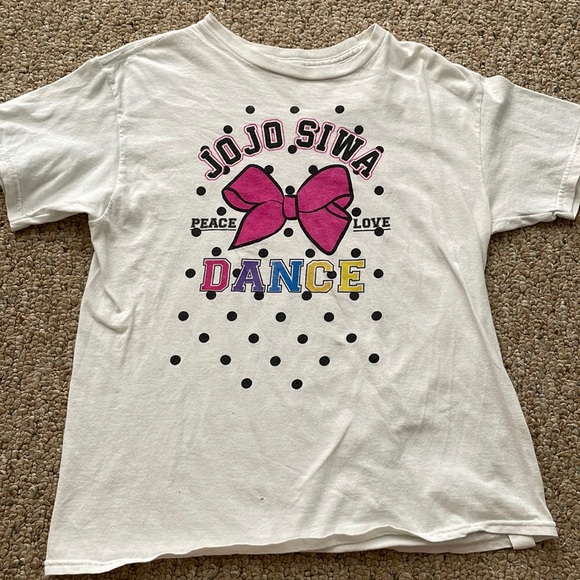 JoJo Siwa | Shirts & Tops | Jojo Siwa Peace Love Dance Tshirt | Poshmark